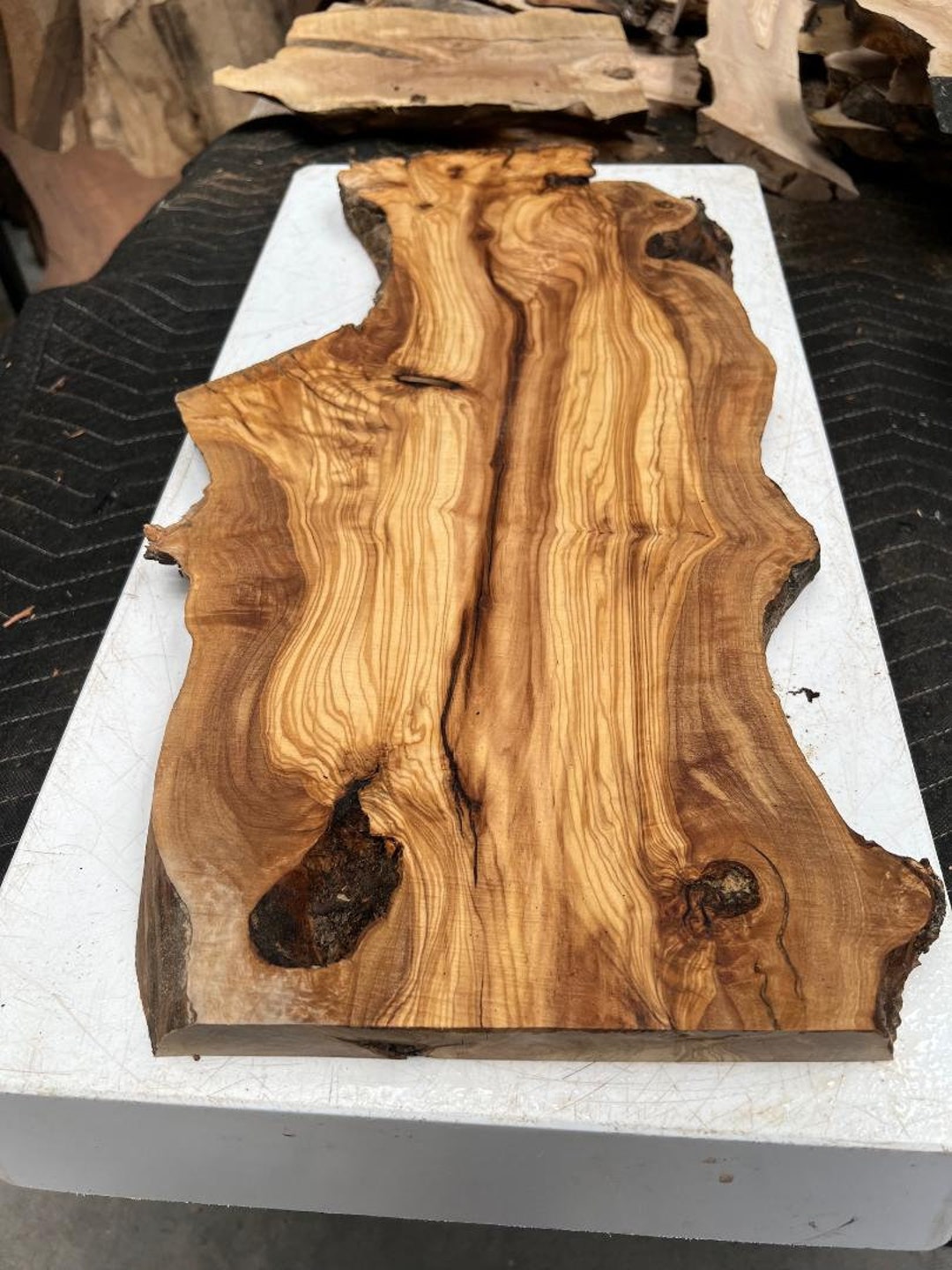 Olive Wood Charcuterie Stock Slabs 200 Yr Old Calif Salvaged Trees ...