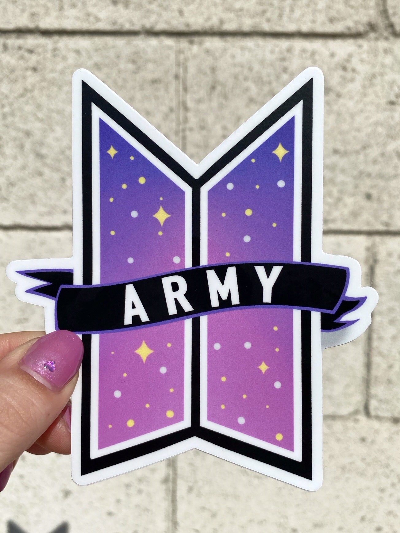 BTS ARMY Mikrokosmos Tour sticker | Etsy