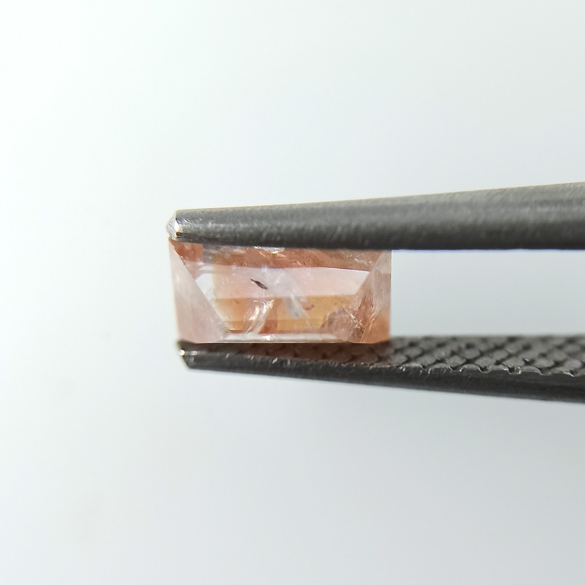 0.67 CT Natural Loose Diamond Peach Diamonds Salt and pepper | Etsy