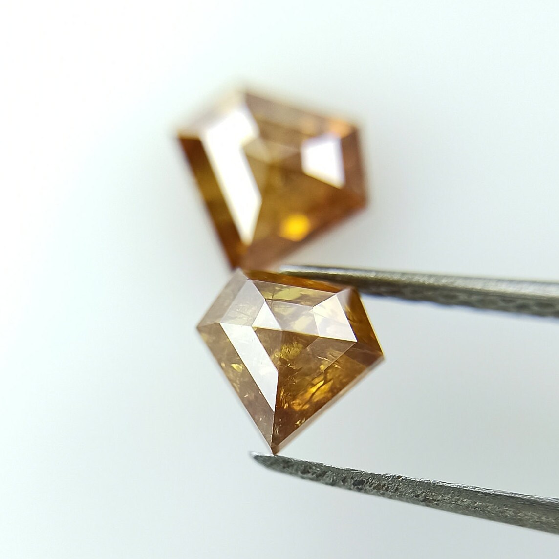 0.94 CT Natural Loose Fancy Colour Diamond Pentagon Shape - Etsy