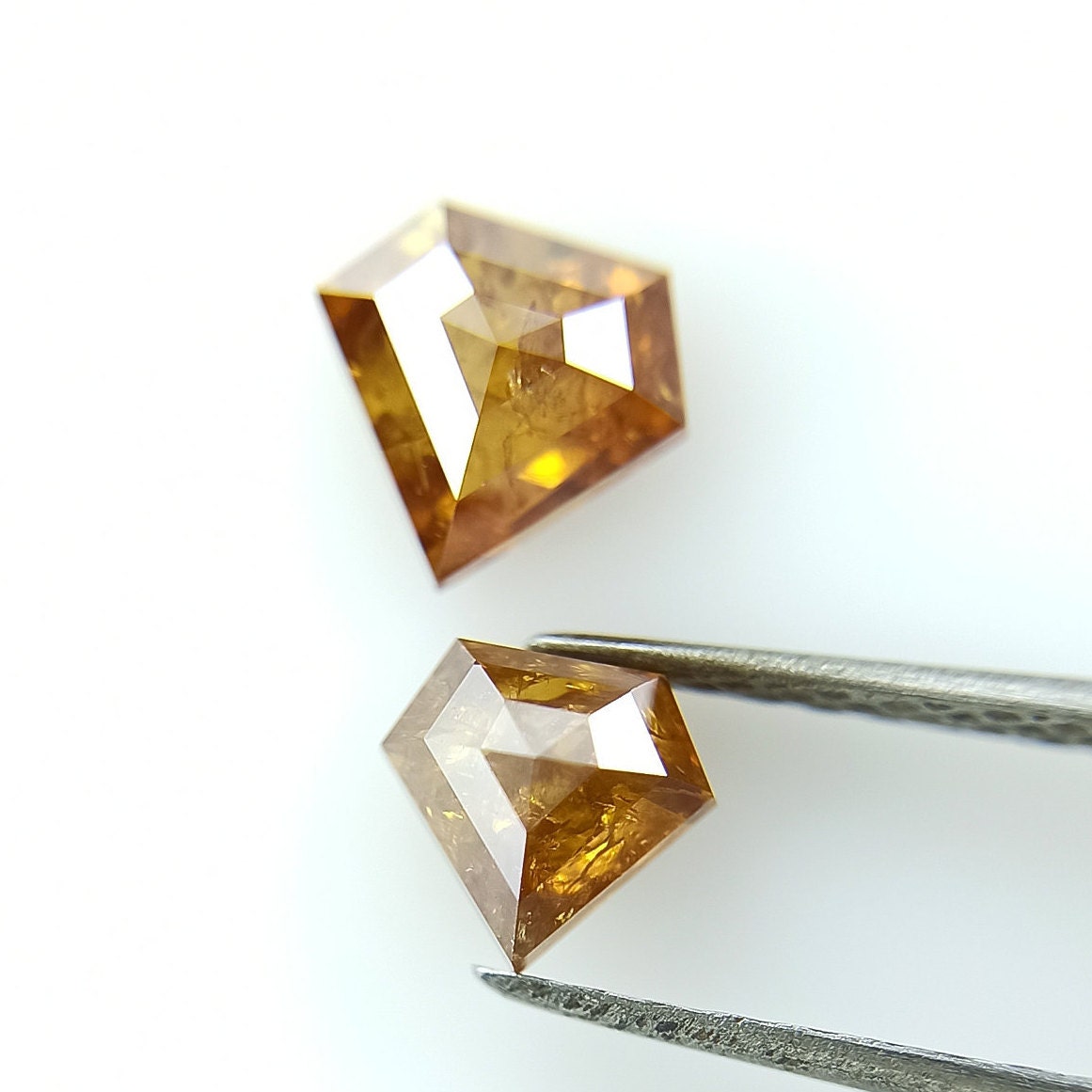 0.94 CT Natural Loose Fancy Colour Diamond Pentagon Shape - Etsy