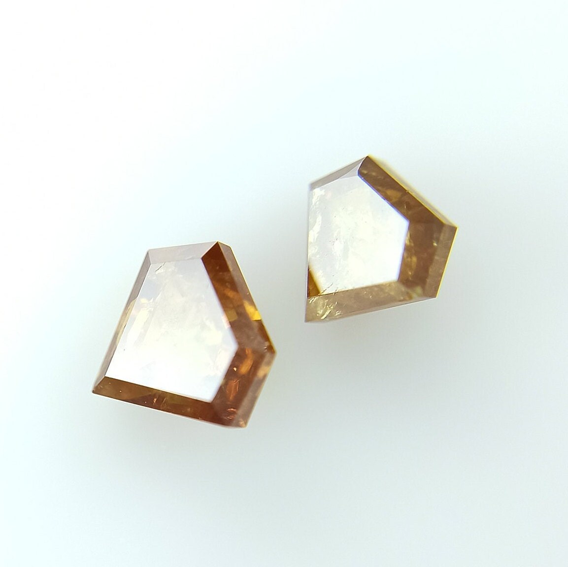 0.94 CT Natural Loose Fancy Colour Diamond Pentagon Shape - Etsy