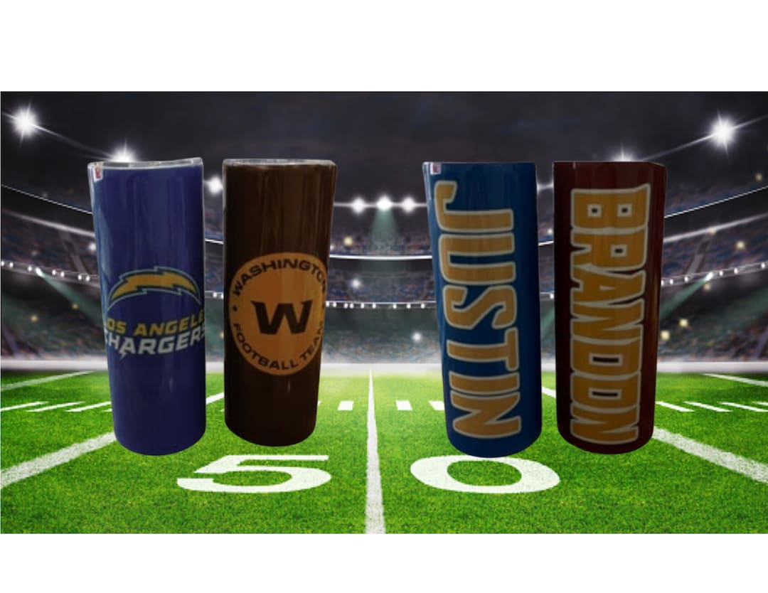 Custom NFL Sublimation Tumbler - Etsy