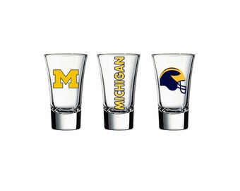Michigan Glasses - Etsy