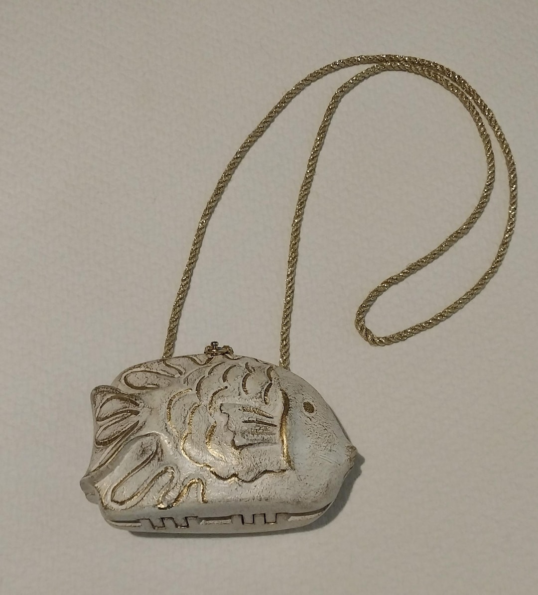 Vintage Timmy Woods Wooden Fish Purse - Etsy