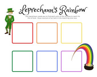 Rainbow Scavenger Hunt | Etsy