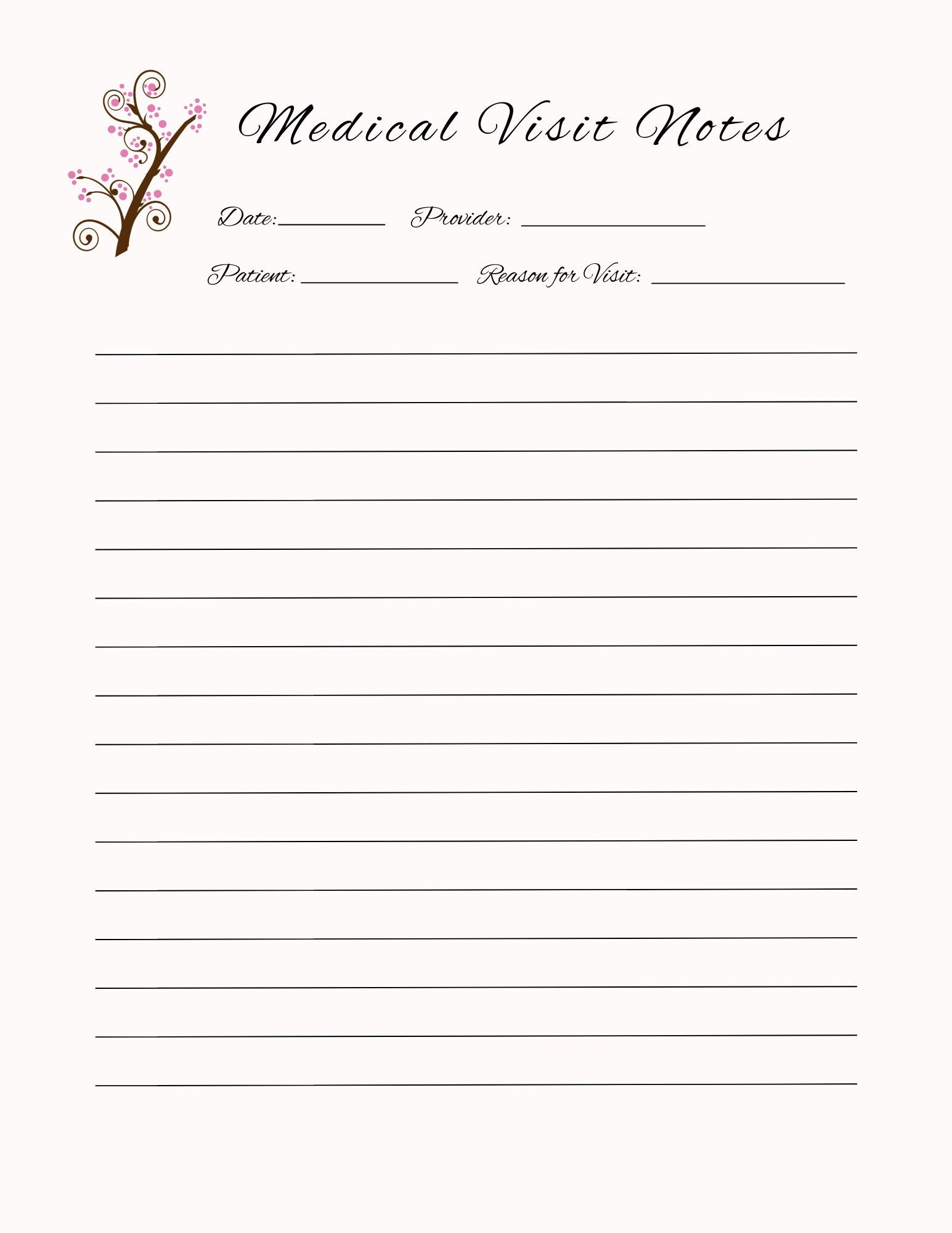 Medical Office Visit Notes