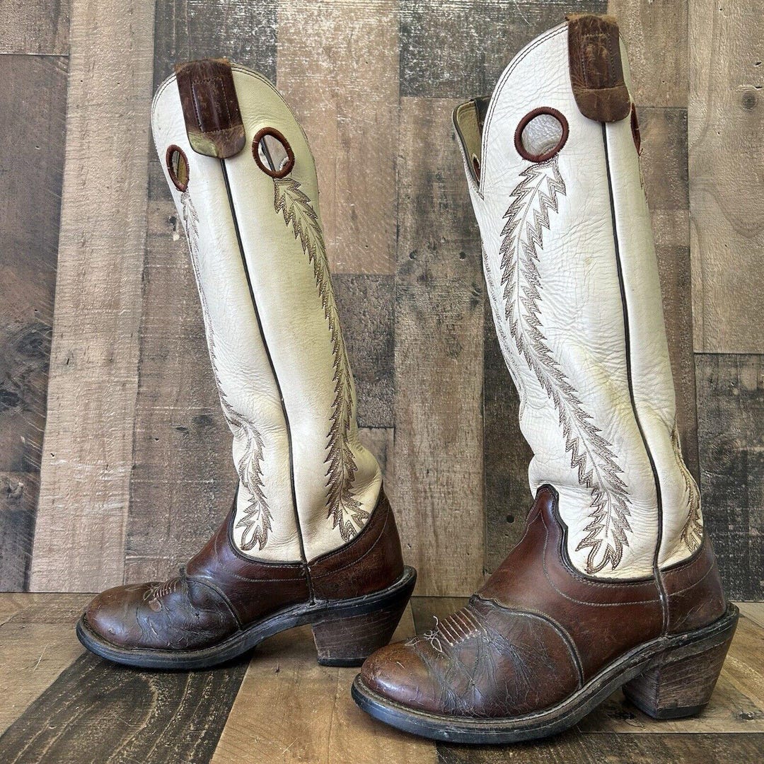 Olathe 6906 Tall Buckaroo Cowboy Boots Mens 7.5 D - Etsy