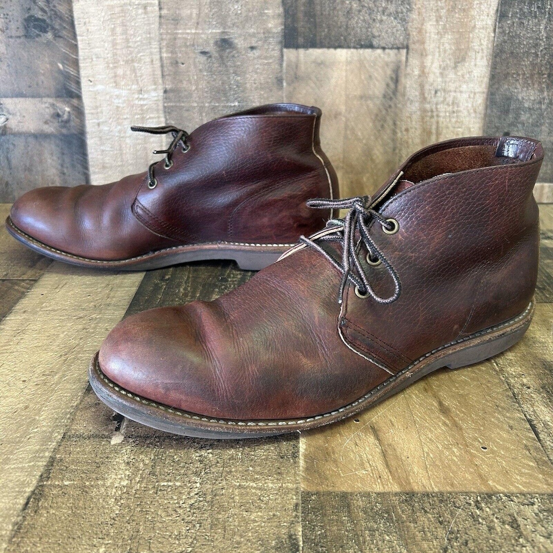 Red Wing 9215 Foreman Heritage Briar Oil Slick Chukka Work Boots Mens 12 D - Etsy