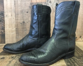Justin Roper Boots | Etsy