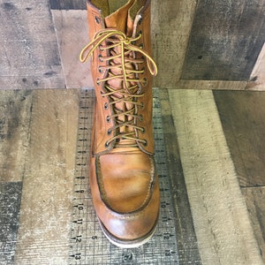 Red Wing 10877 Moc Toe Work Boots Mens 13 D - Etsy