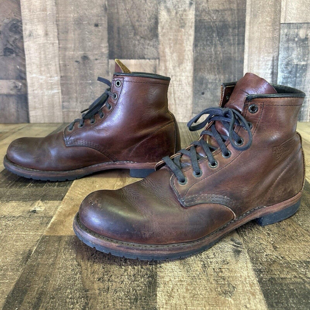 Red Wing 4568 Beckman Heritage Work Boots Mens 9 D - Etsy