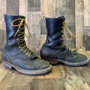 Whites Vintage Soft Toe Logger Fire Fighting Work Boots Mens 10.5 D - Etsy
