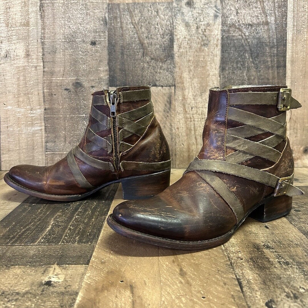Freebird by Steven Sammi Ankle Boots Booties Womens 8 - Etsy