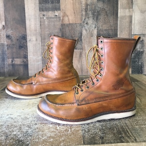 Red Wing 10877 Moc Toe Work Boots Mens 13 D - Etsy