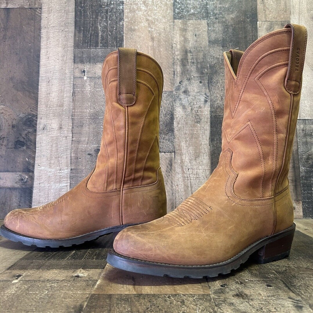 Tecovas the Bandera Ranch Wear Cowboy Boots Mens 9.5 EE - Etsy