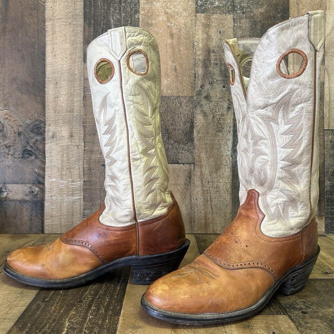 Tony Lama 4830 Buckaroo Tall Western Cowboy Boots Mens 13 D - Etsy