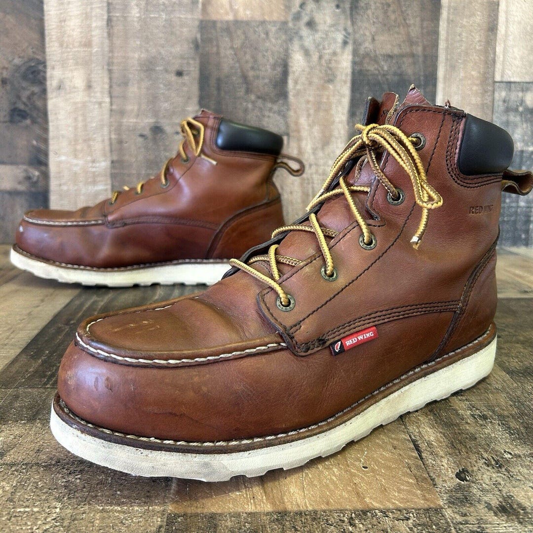 Red Wing 2296 Steel Toe Work Boots Mens 12 D - Etsy