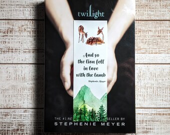 Twilight Bookmark - Etsy