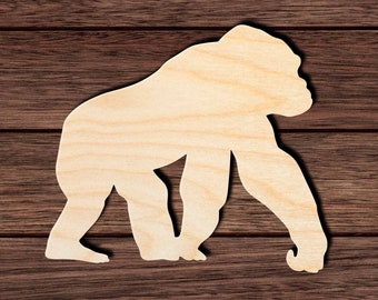 Gorilla Cutout - Etsy