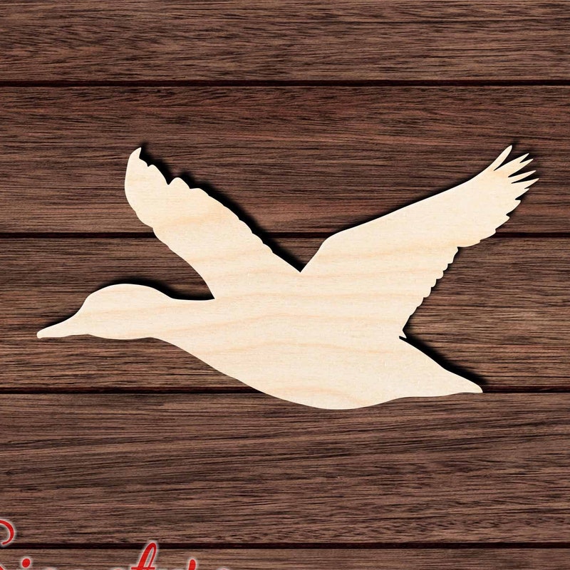 Mallard Duck Shape Cutout - Etsy