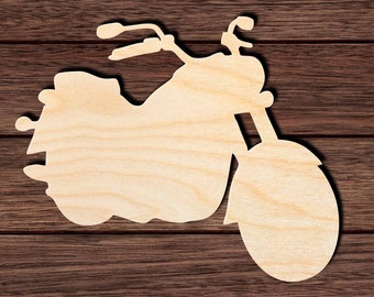 Bicycle Laser Cut Out Unfinished Wood Shape Craft Supply - Etsy