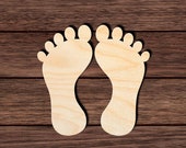 Feet Foot 001 Wooden Shape Cutout for Crafting Home & Room - Etsy