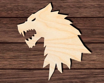 Wolf Head Cutout - Etsy
