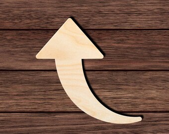 Arrow Laser Cut Out Unfinished Wood Shape Craft Supply ARW4 - Etsy