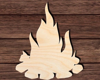 Fire Department Badge Laser Cut Out Unfinished Wood Shape - Etsy