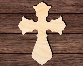 Wooden Cutout Cross | Etsy