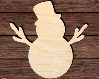 Snowman cutout | Etsy