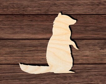 Raccoon Laser Cut Out Unfinished Wood Shape Craft Supply RDT26 - Etsy