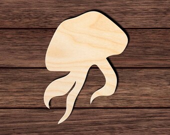 Wooden Jellyfish Cutout - Etsy