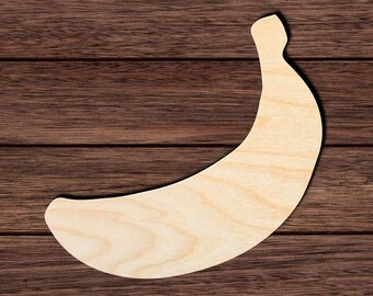Wooden Banana Cutout - Etsy