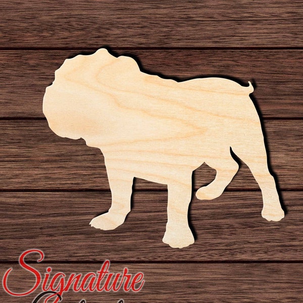 Bulldog Cutouts - Etsy