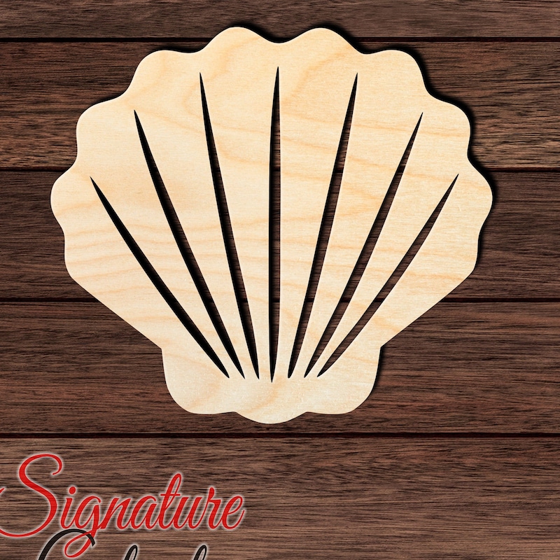 Wooden Seashell Cutout - Etsy