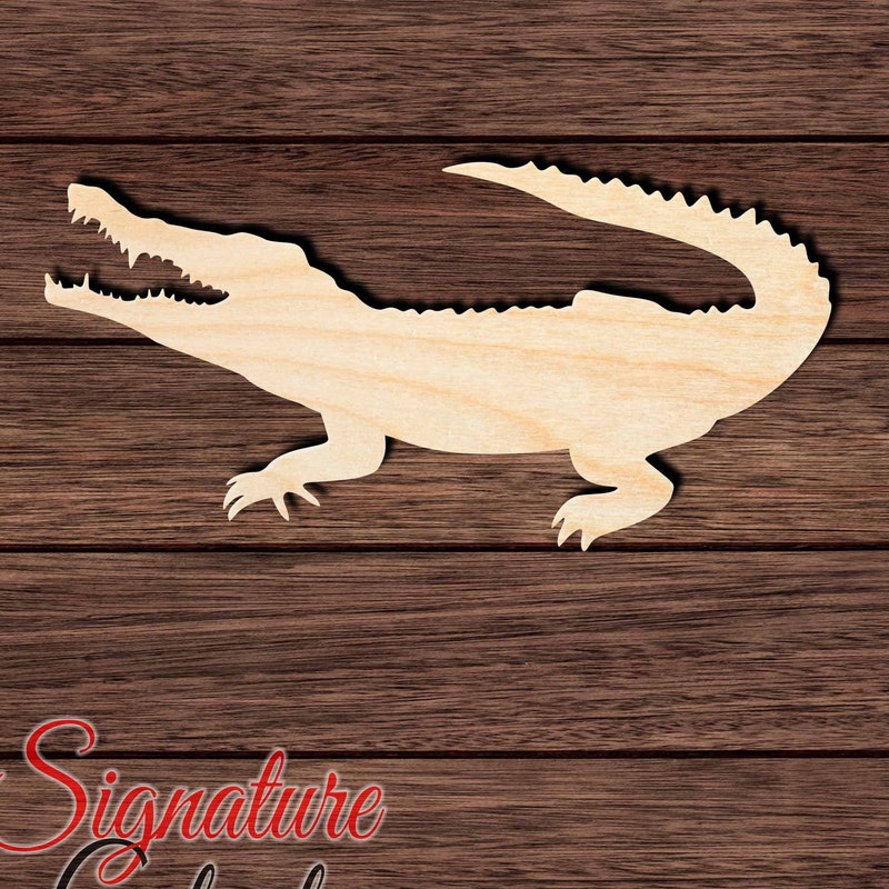 Alligator Cut Out - Etsy