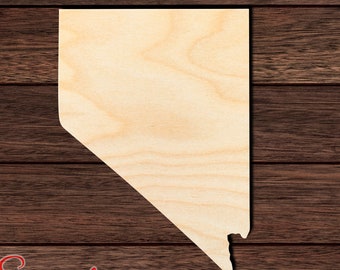 Nevada Home Unfinished Wood Laser Cut Out Shape Craft Supply STAT22 - Etsy