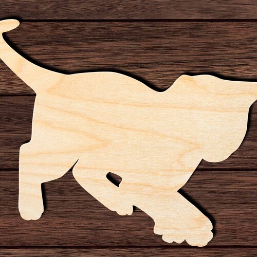 Cat 009 Unfinished Wooden Cutout for Crafting Home & Room - Etsy