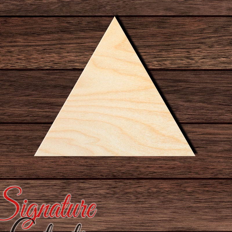 Triangle Cutout - Etsy