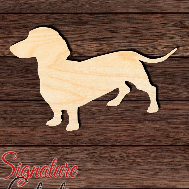 Dachshund Wood - Etsy