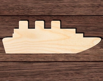 Speedboat Unfinished Laser Cut Out Wood Shape Craft Supply - Etsy