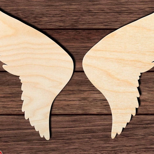 Wings 012 Cutout for Crafting Home & Room Décor and Other - Etsy