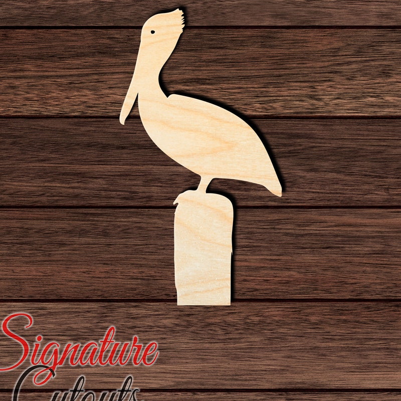Wood Pelican - Etsy