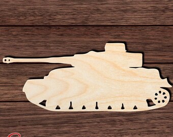 Military Tank Cutout Shape Wood Tank Crafting Cutout DIY - Etsy