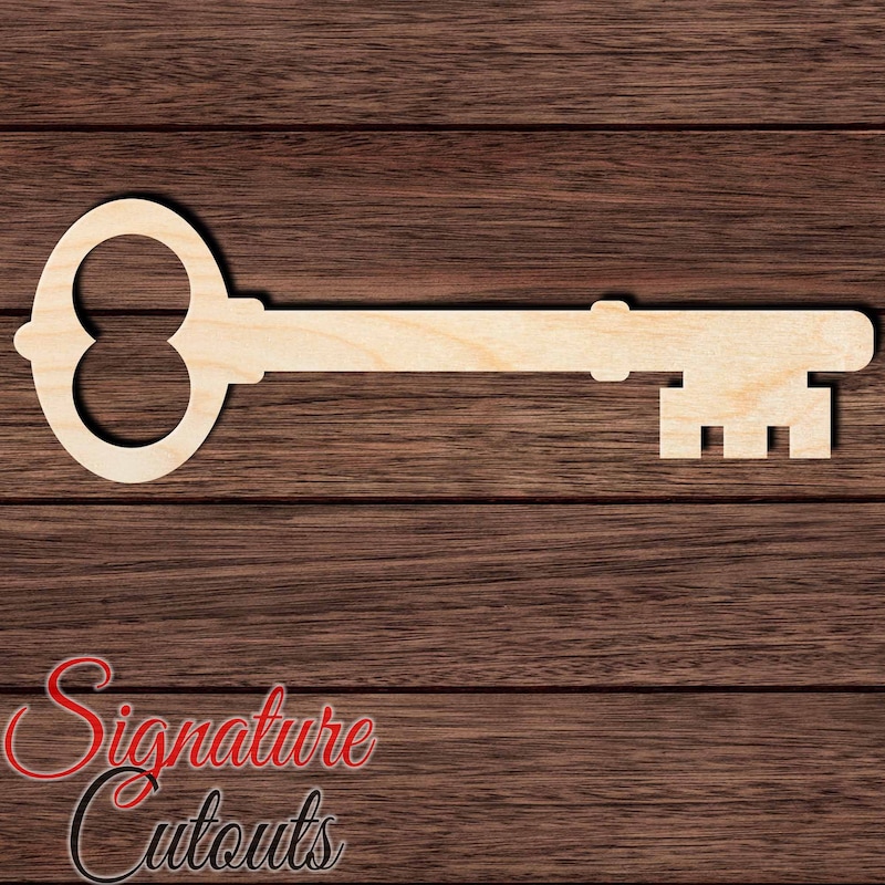 Wooden Skeleton Key - Etsy