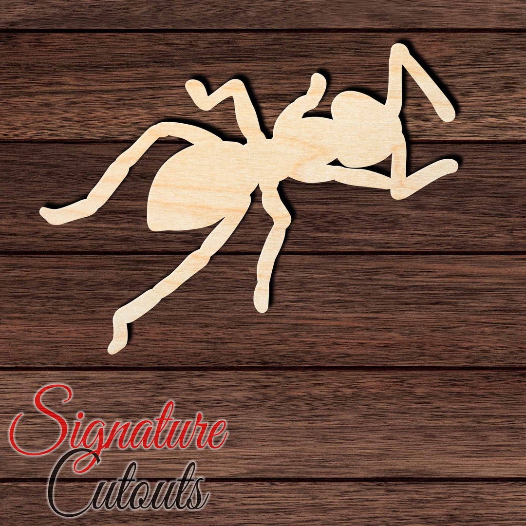 Ant 001 Unfinished Wooden Cutout for Crafting, Home & Room Décor, and ...