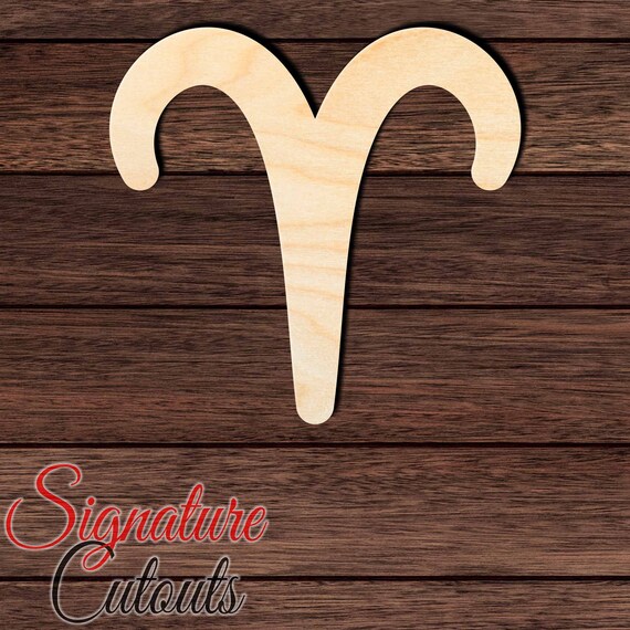 Aries 001 Unfinished Wooden Cutout for Crafting Home & Room | Etsy