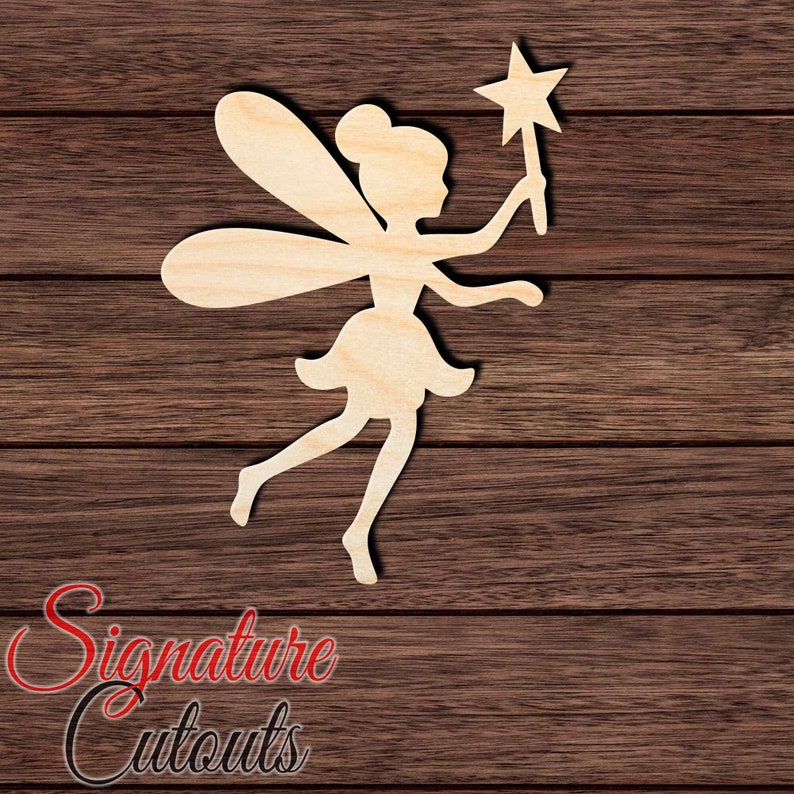 Fairy 005 Shape Cutout for Crafting, Home & Room Décor, and Other DIY ...